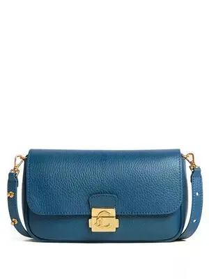 COCCINELLE Logo-plaque Shoulder Bag - Blue