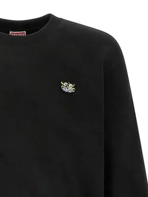 Kenzo Logo-patch Crew-neck Sweater