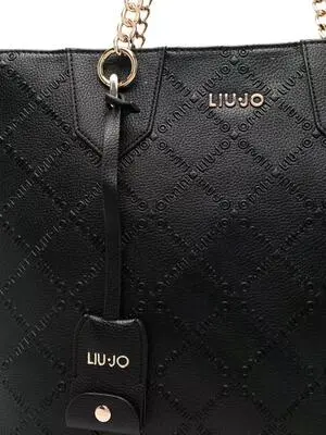 Liu Jo Embossed Chain-handles Tote Bag