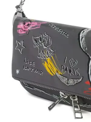 Zadig&Voltaire X Humberto Cruz Rock Crossbody Bag - Grey