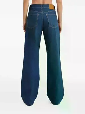 HAIKURE Wide-leg Jeans - Blue