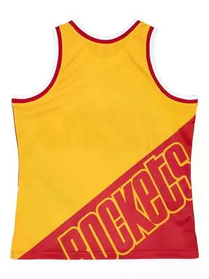 Mitchell & Ness Big Face Nba Houston Rockets Tank Top