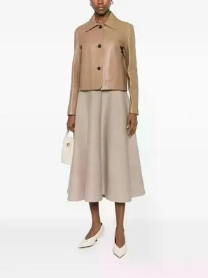 Max Mara A-line Midi Skirt