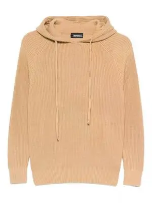 Imperial Ribbed Knit Hoodie