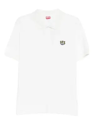Kenzo Wild Tiger Polo Shirt - White