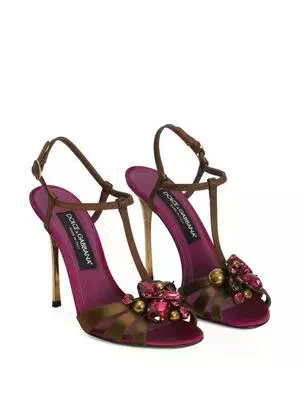 Dolce & Gabbana Keira 2.0 Sandals - Brown