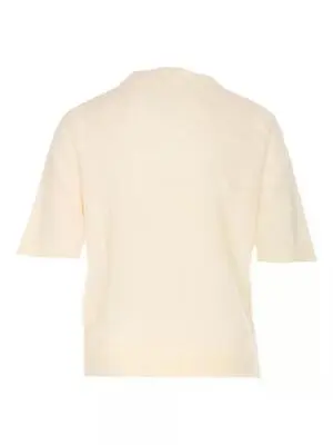GANNI Banana Graphic T-shirt - Neutrals