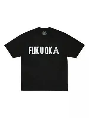 PALACE Logo-print T-shirt - Black