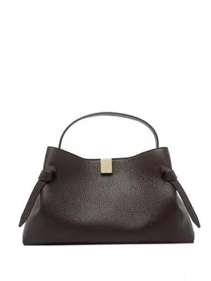 Yuzefi Gyoza Leather Tote Bag - Brown