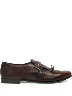 Church's Leather Monk Shoes