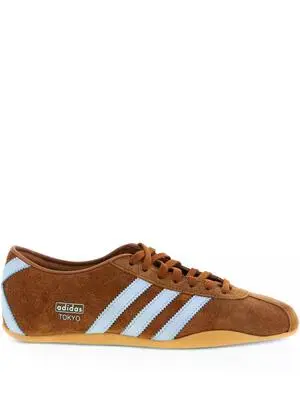Adidas Tokyo Contrast-bands Suede Sneakers - Brown