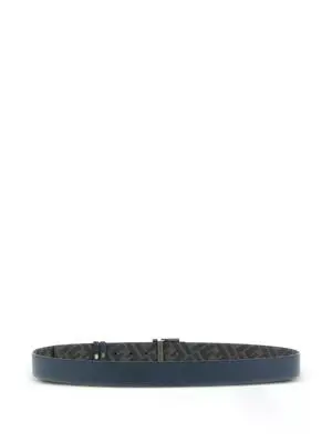 Fendi Reversible Belt With Metal Buckle