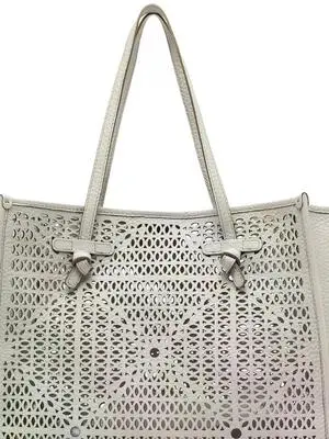 GIANNI CHIARINI Cut-out Top Handle Bag - Grey