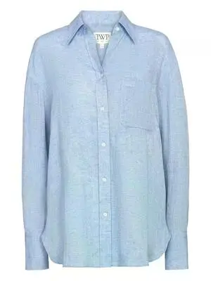 TWP Big Joe Pocket Shirt - Blue
