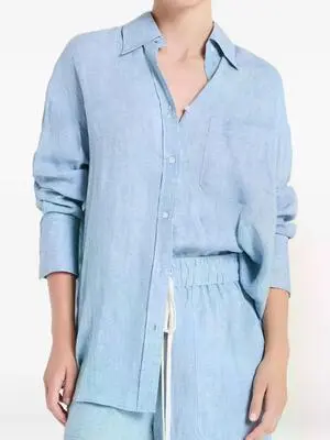 TWP Big Joe Pocket Shirt - Blue