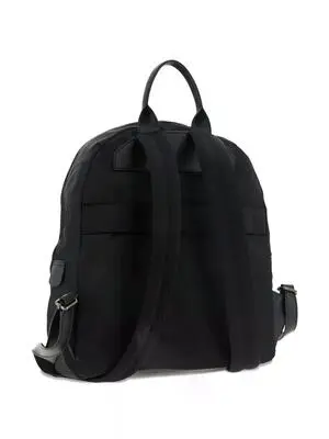 Kiton Zip Front-pocket Backpack - Black