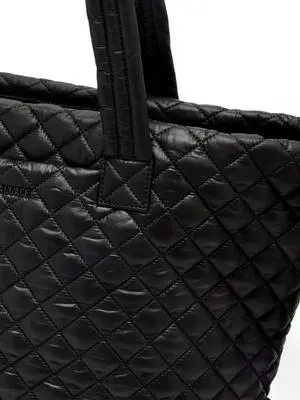 Mz Wallace Medium Metro Deluxe Quilted Tote Bag - Black