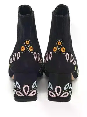 SOPHIA WEBSTER Liliana Embroidered Ankle Boots