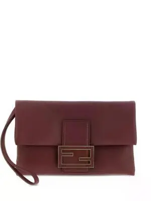 Fendi Leather Clutch Bag