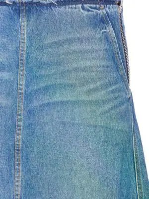 Alexander Wang A-line Denim Maxi Skirt