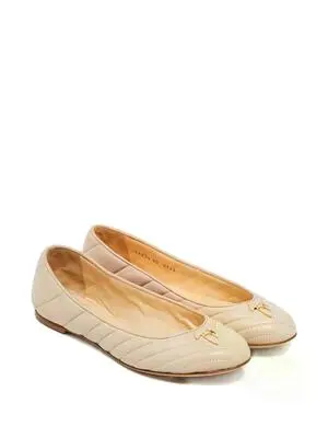 GIUSEPPE ZANOTTI Quilted Leather Ballet Flats