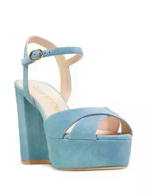 STUART WEITZMAN Ivona Crossover Platform Sandals
