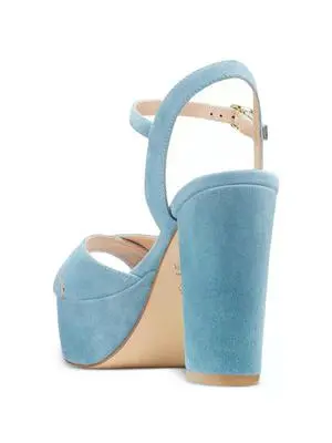 STUART WEITZMAN Ivona Crossover Platform Sandals