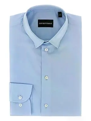Emporio Armani Buttoned Shirt - Blue
