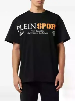 PLEIN SPORT Round-neck Logo T-shirt