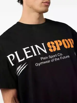 PLEIN SPORT Round-neck Logo T-shirt