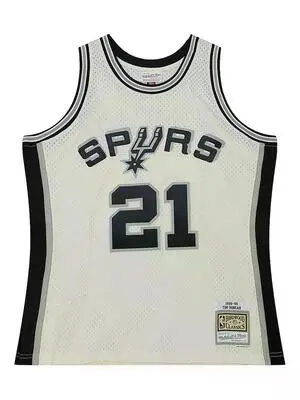 Mitchell & Ness Spurs 1998 Tim Duncan Tank Top - Neutrals