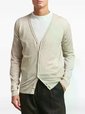 John Smedley V-neck Buttoned Cardigan