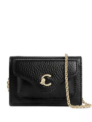 COCCINELLE Chain-strap Card Holder - Black