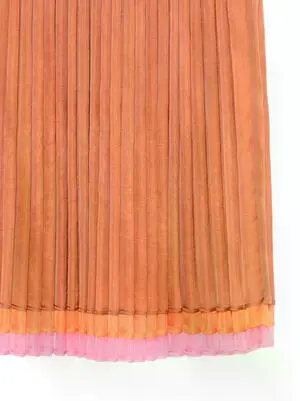 Issey Miyake Three-layer Pleated Skirt