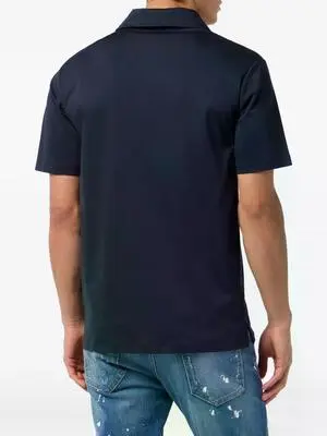 Philipp Plein Logo Polo Shirt - Blue