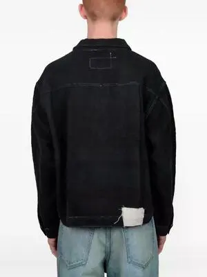 STORY MFG. Contrast-stitching Jacket - Black