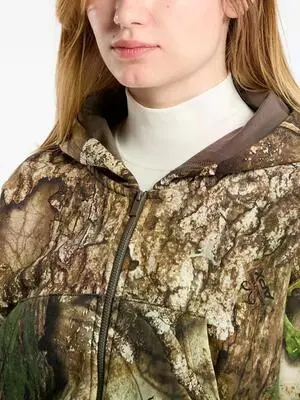JORDAN Brooklyn Zip-up Hoodie - Brown