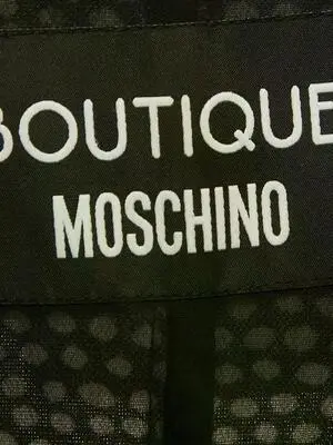 Moschino Polka-dot Ruffle Blouse