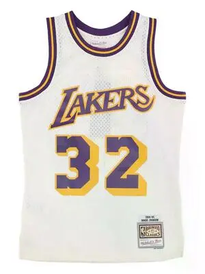 Mitchell & Ness Lakers 1984 Magic Johnson Tank Top - White