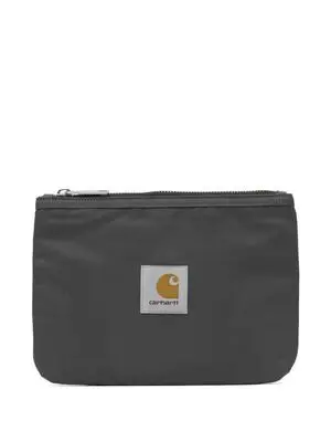 Carhartt Work In Progress Zip Logo Wallet - Grey