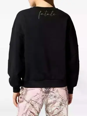 Philipp Plein Logo Appliqué Sweatshirt