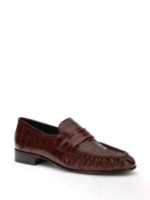 THE ROW Soft Penny Leather Loafers