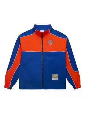 Mitchell & Ness Nba New York Knicks Mesh Colourblock Jacket
