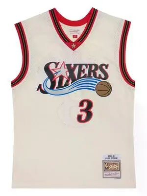 Mitchell & Ness 76ers 2000 V-neck Tank Top - Neutrals