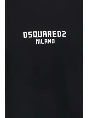 Dsquared2 Logo-detail Round-neck T-shirt - Black