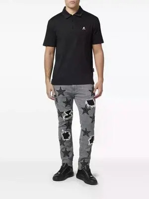 Philipp Plein Logo Polo Shirt
