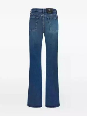 7 For All Mankind Belt-loop Five-pocket Bootcut Jeans
