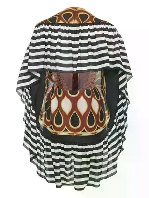 Givenchy Geometric-print Silk Blouse