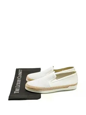 TOD'S Francesina Leather Espadrille Sneakers
