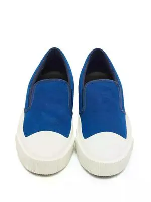 Moncler Canvas Slip-on Sneakers